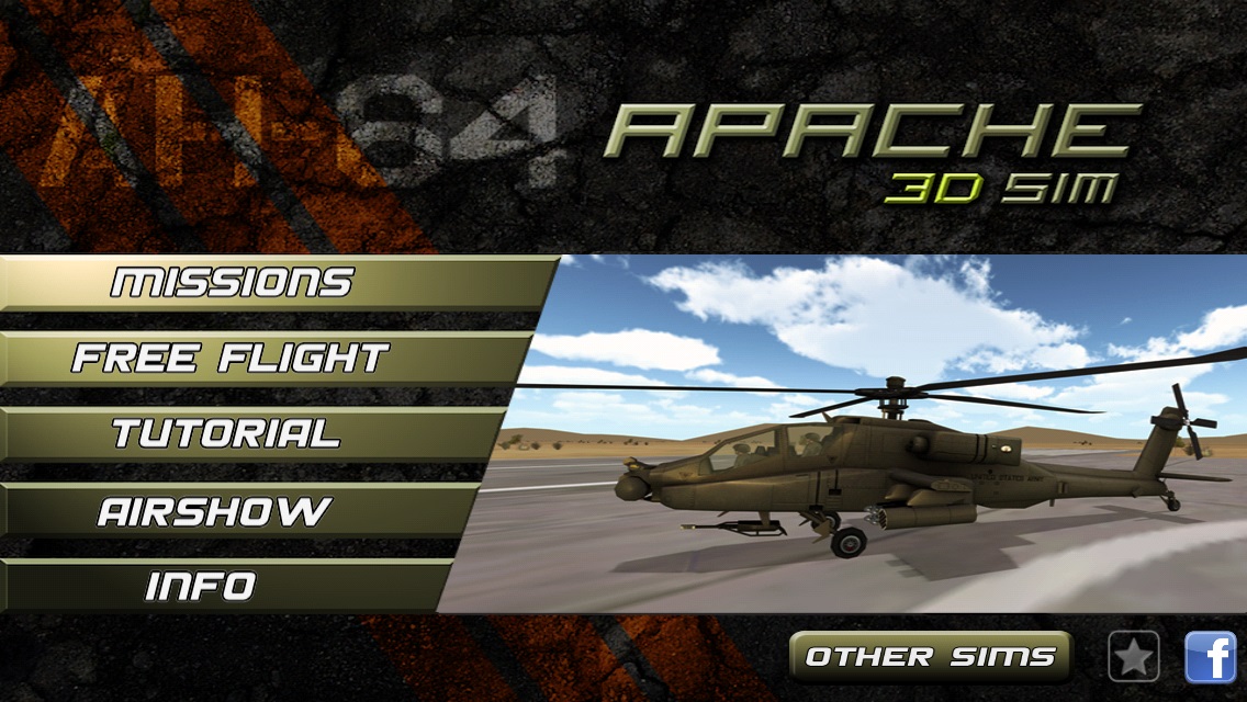 【期間限定無料アプリ】本格的なヘリ操作と軍事作戦が楽しめるフライトシューティングゲーム「Apache 3D Sim」 | さばなび