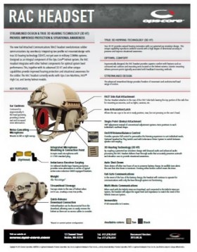 今やヘルメットマウントのヘッドセットが主流？Ops-Core（オプスコア）が最新タイプのRACヘッドセットをリリース | さばなび