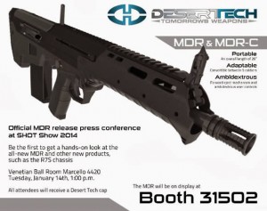 Desert Tech（デザートテック）SHOT Showにて新製品Micro Dynamic Rifleを発表予定！ | さばなび | サバゲー