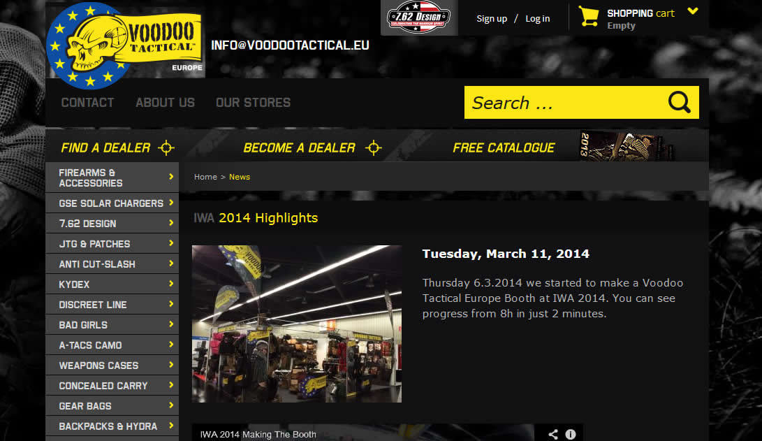 【大人の社会科見学・番外編】IWAのブースができるまで！（Voodoo Tactical編） | さばなび | サバゲー