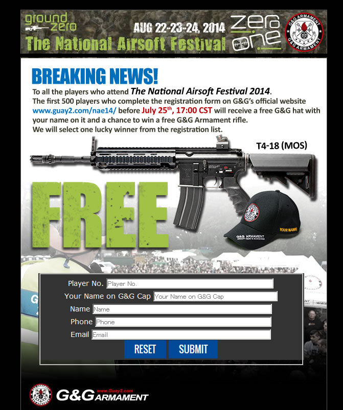 【海外エアガン】G&Gから新製品続々登場！G734・G733・G732 SV/ BK、GC1-46、GC12S.P.R. 続々リリース！ | さばなび