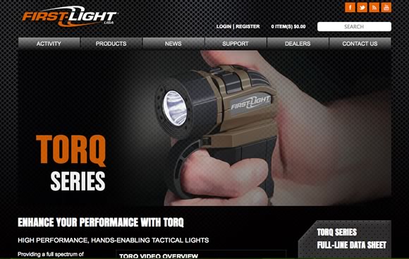 【タクティカルグッズ】First Light USA（ファーストライトUSA）から新しいTORQライト登場！ ハンディサイズでこれは ...