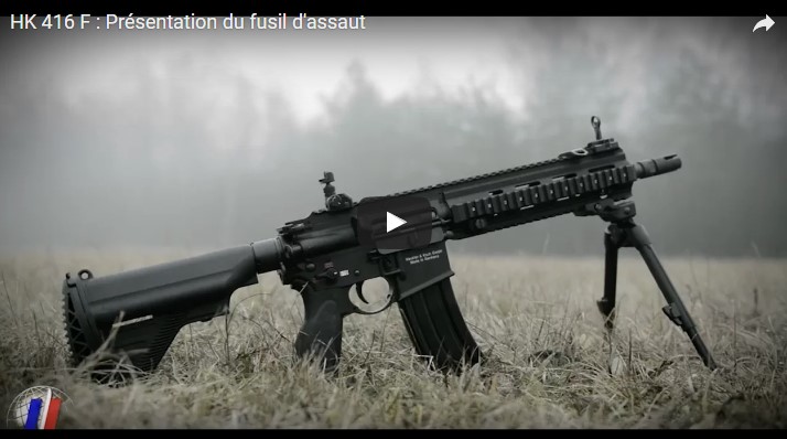 FAMASに替わって制式採用されるHK416Fの動画を公開 | さばなび | サバゲー
