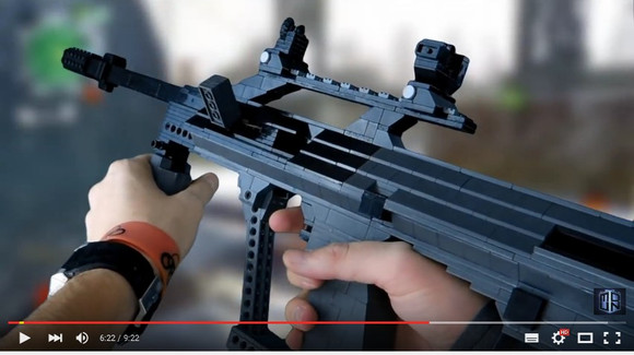 【LEGO】FPSゲームに登場する武器まで完全再現！ レゴで作った1/1銃器類がスゴイ | さばなび